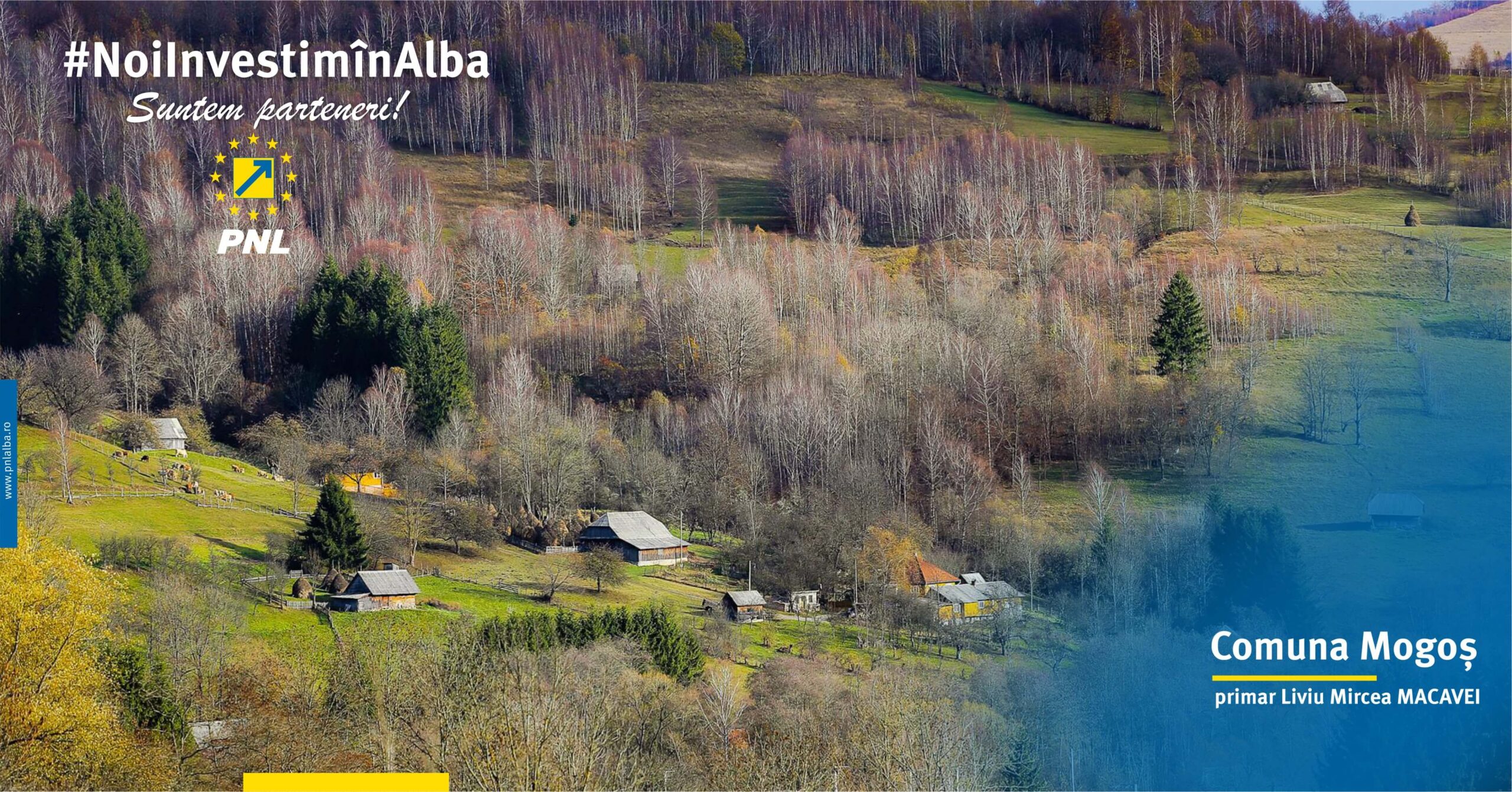 Comuna Mogoș: am conectat gospodăriile din comună la rețeaua județeană ...